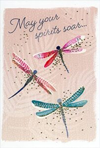 pictura usapictura dragonfly trio : spirits soar birthday card