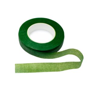 beadnova floral tape 1/2inch flower tape dark green floral tape for bouquets floral arranging stem wrap craft (dark green, 30yards)