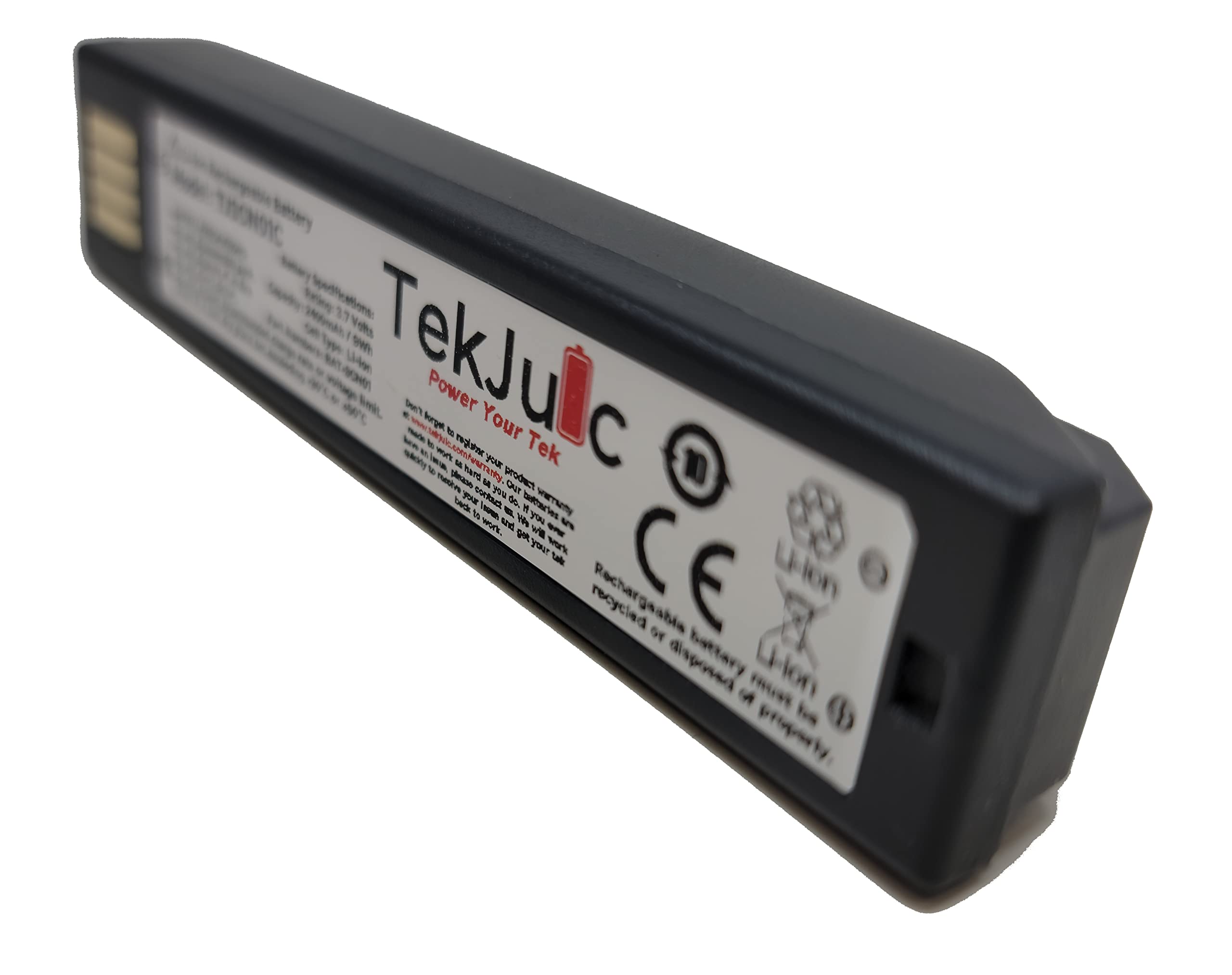 TekJuic Replacement Battery Compatible with Honeywell Models Voyager 1202 and 1452, Xenon 1902, Granit 1911i, 1981i Handheld Imager Scanner BAT-SCN01