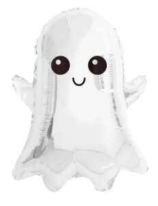 tuftex halloween ghost shape balloons 24" ghost (5 pack)