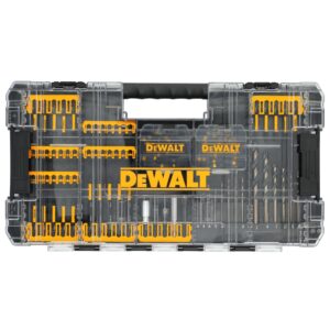 dewalt flextorq 100-piece impact driver bit set (dwangft100set)