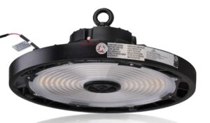 ruggedgrade 240 watt - titan 5 - cs series led high bay ufo light - color selectable on fixture 4000k/5000k