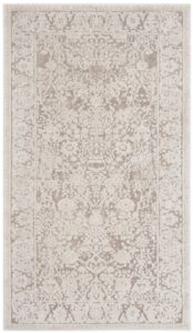 safavieh reflection collection accent rug - 2'3" x 4', beige & cream, vintage distressed design, non-shedding & easy care, ideal for high traffic areas in entryway, living room, bedroom (rft663a)