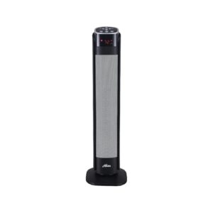 warmwave deluxe digital 30" ceramic oscillating tower space heater with remote control, black