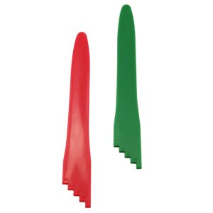 dgbrsm 2pcs bubble popper for canning kit, canning supplies bubble measurer canning tools potato masher canning accessories, (red and green)