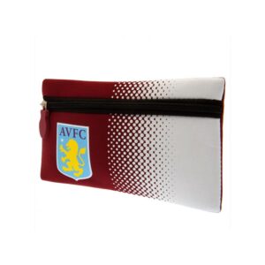 aston villa fc pencil case (one size) (claret red/white)