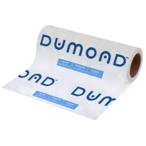 dumond laminated paper - keeps dumond paint removers in wet state - extends product life & speeds removal - traps paint flakes & debris - easy disposal of all paint residue - 1 roll, 13” x 300 ft.