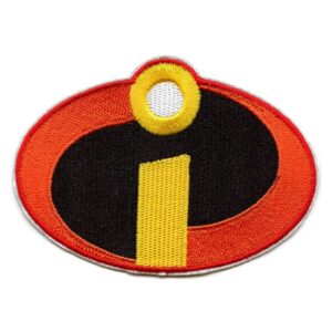 disney pixar the incredibles patch costume logo superhero logo iron on