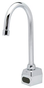 zurn z6922-xl aquasense wall-mount gooseneck sensor faucet with 0.5 gpm aerator in chrome