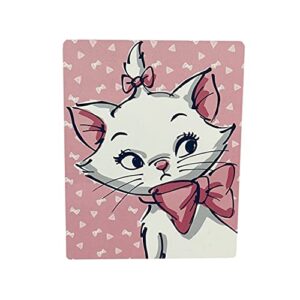 c.p.r. disney classics the aristocats marie blanket big bow 46inches x 60'' warm soft super throw