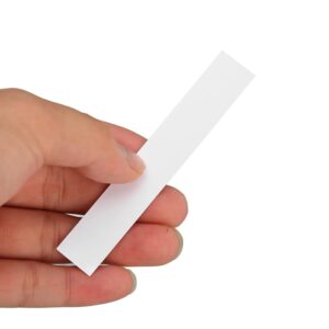 na 100pcs aromatherapy fragrance tester fragrance test strips straight strip sniff perfume tester strips for perfume testing for essential oil white 3.15*0.39inch/80*10mm