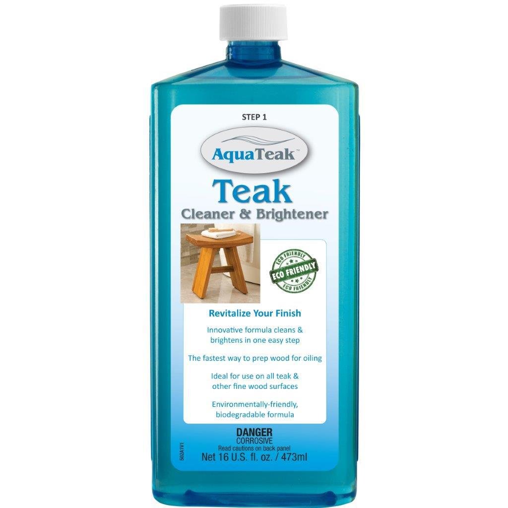 AquaTeak Care Kit: Premium Teak Oil & Teak Cleaner & Brightener