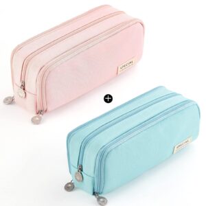 cicimelon 2 pencil case large capacity pen pouch 3 compartment pen bag for school teen girl boy men women