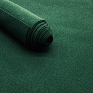 acrylic felt fabric pre cuts, 2 yards, 72 by 72 inches in length by ice fabrics - hunter green