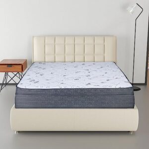 nutan, 12-inch euro top firm foam encased mattress/orthopedic support for a restful night, king