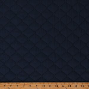 fields 42inch single face navy quilted fabric by the yard (d180.04)