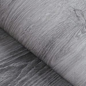 funstick grey wood contact paper peel and stick wood wallpaper thick maple wood grain contact paper for kitchen cabinet wood adhesive vinyl wall paper for countertops table removable 15.8" x 78.8"