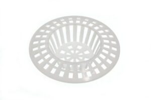 one stop diy 2 x basin bath sink strainers anti clog hair waste trap white 60mm new