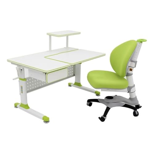 ApexDesk DX Kids Desks (DX Desk + Chair, DX Desk + Chair - Green)