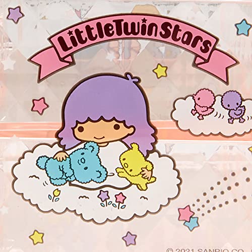 Sanrio Little Twin Stars 055743 Sparkly Clear Stacking Chest