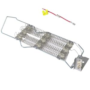 dryer heating element replaces for whirlpool ler5634an0 ler5634aq0 ler5634aq1 ler5634aq2 ler5634aw0 ler5638an0 ler5638an1 ler5638an2 ler5638aw0 ler5638aw1 ler5638aw2 ler5644an0 ler5644an1 ler5644aw0