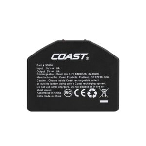 coast zx1010 zithion-x usb rechargeable battery