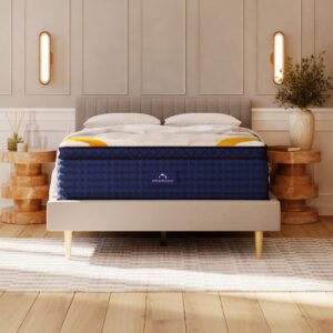 dreamcloud premier rest 16" full mattress - luxury hybrid memory foam - 365 night trial - 8 premium pressure-relieving layers - forever warranty - certipur-us certified