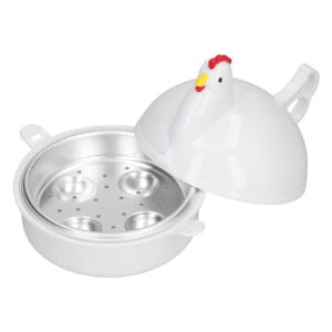 egg cooker, microwave hardboiled egg maker 4 egg egg boiler steamer chicken shape egg poacher egg poacher egg cooker microwave