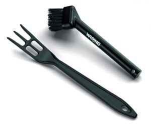 waring commercial cac184 waffle brush and fork kit for waring waffle irons. keep your waffle iron clean with this brush and fork kit.