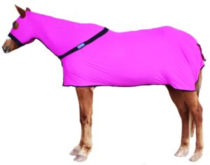 challenger l horse horse comfort stretch sleazy full body sheet neck 521mw03pk