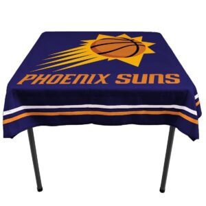 wincraft phoenix suns logo tablecloth and square table cover overlay