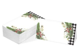 table place card, christmas themed tent style cards, pack of 25 half-fold reception place card, perfect for christmas party, birthday, wedding, bridal shower, baby shower, banquet c19