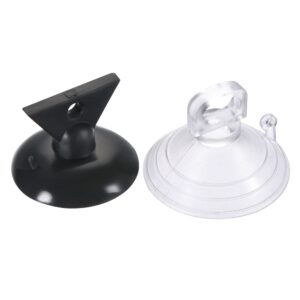 meccanixity bulb changers, suction cup light lamp replacing tools for gu10 mr16 bulbs, black clear 2 colors, pack of 10