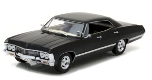 greenlight 1:24 1967 chevro&let impala sport sedan - tuxedo black 84035 [shipping from canada]