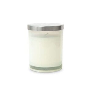 weddingstar 9oz glass jar gift candle with lid, unscented - non customizable