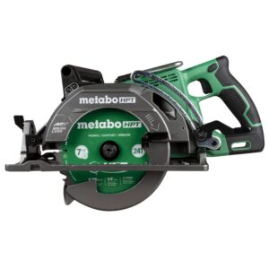 metabo hpt 36v multivolt rear handle circular saw | c3607dwaq4