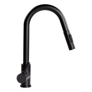 lippert flow max pull down bullet kitchen faucet for rvs and residential