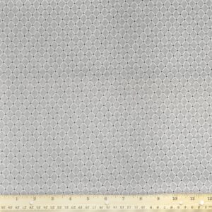 stitch & sparkles 100% cotton duck 45" width diamond print charcoal grey color sewing fabric by the yard