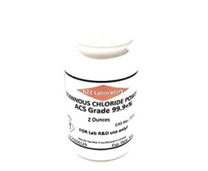 stannous chloride / sncl2 / 99.99% powder 2 oz/same day ship/usa made