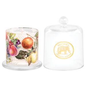 michel design works cloche candle, sangria scented