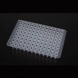 pcr 96 well plate - 0.2ml 96 well pcr plate,no-skirt（20 plates）