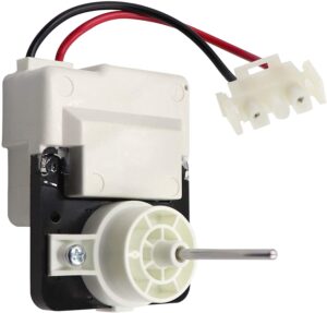 refrigerator evaporator fan motor replaces for frigidaire fftr1814twa fftr1814twb fftr1814twh fftr1820sb0 fftr1820sb1 fftr1820sb2 fftr1820sw0 fftr1820sw1 fftr1820sw2 fftr1821qb0 fftr1821qb1