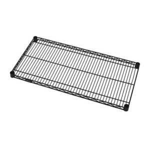 wire shelf black 14x36