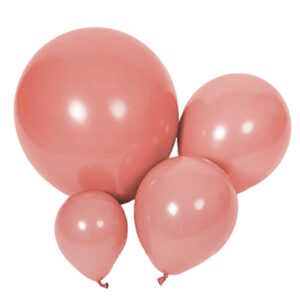 100pcs dusty pink balloons 18 inch +12 inch +10 inch +5 inch latex party rose pink balloon birthday balloons baby shower decorations wedding balloons bulk