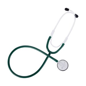 tk-1 professional mr safe stethoscope dual-frequency avocado green