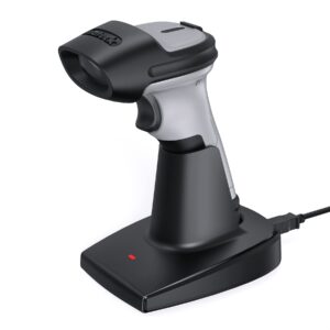 inateckbarcode scanner with charging base, bundle product, bcst-70 and bs04001