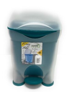 mintra home trash bins (forest green, easy bin)