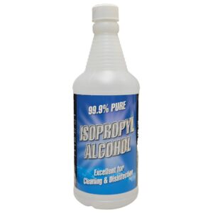 quality chemical - super premium - 99.9% pure isopropyl alcohol (ipa) - made in the usa - 1 quart - concentrated isopropyl alcohol 32 oz (pack of 1)