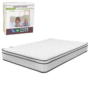 greaton, 10-inch meduim plush eurotop pillowtop innerspring mattress, full xl (440bbpn-4/6xl-1)