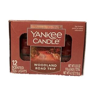 new yankee candle 12pk woodland road trip tealight tea light candles